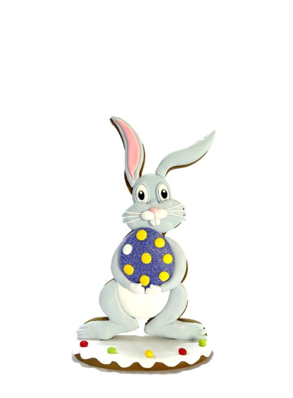 Easter Bunny Snowball - St Nicholas Christmas Cave