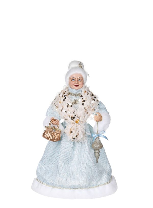 Mrs Claus Winter Frosts Figurine | St Nicholas Christmas Cave