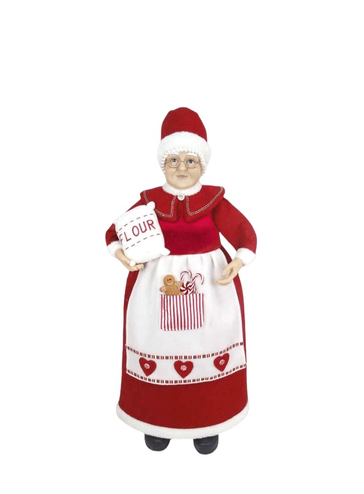 Mrs Claus Winter Chef - St Nicholas Christmas Cave