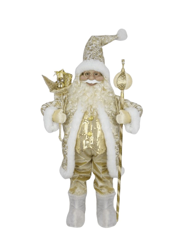 Gold Santa | St Nicholas Christmas Cave
