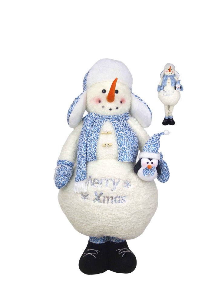 Snowman Extendable Legs Blizzard | St Nicholas Christmas Cave