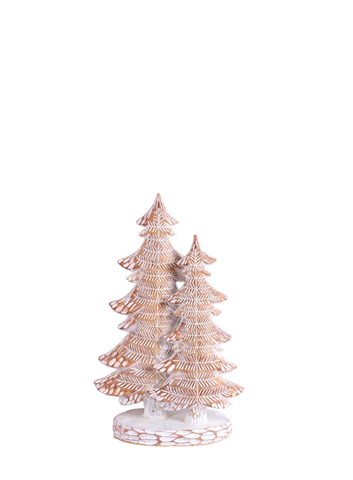 Santa's Rustic Trees Decor | St Nicholas Christmas Cave