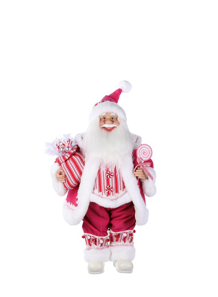 Pink Candy Santa | St Nicholas Christmas Cave