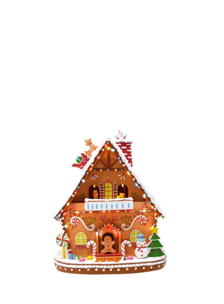 Sugar N' Spice LED House Small | St Nicholas Christmas Cave